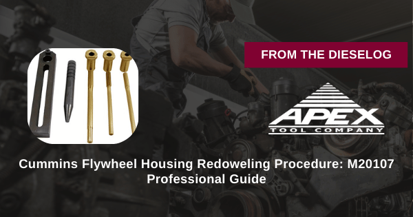 Cummins Flywheel Redoweling Procedure | M20107 Guide