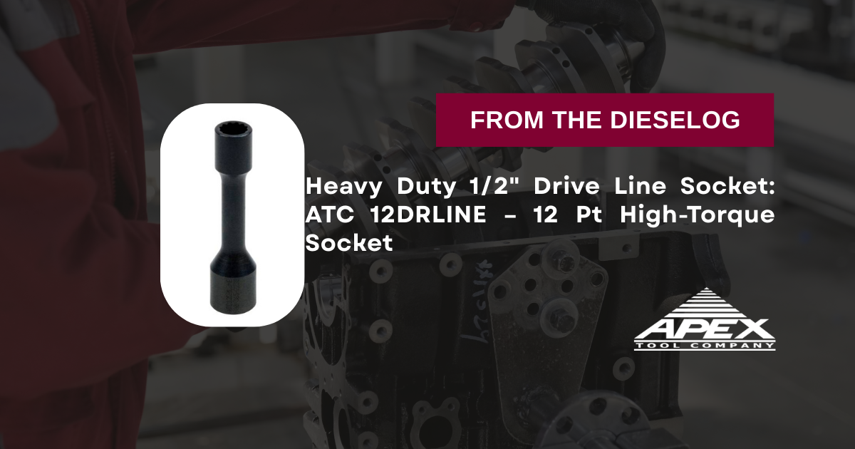 1/2" Drive Line Socket 12 Pt | ATC 12DRLINE