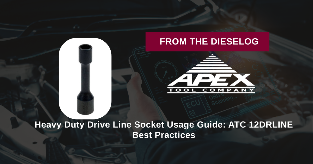 Drive Line Socket Guide | ATC 12DRLINE