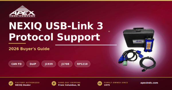 NEXIQ USB-Link 3 Protocol Support: 2026 Buyer's Guide for CAN FD, DoIP ...